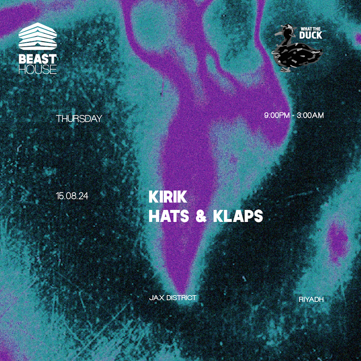 Beast House (Aug 15) - Lineup, Venues & Tickets | NOFOMO