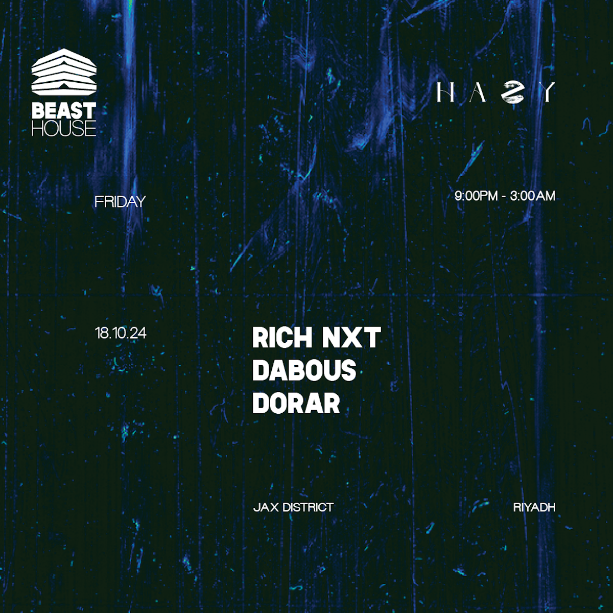Beast House (Oct 18) - Lineup, Venues & Tickets | NOFOMO