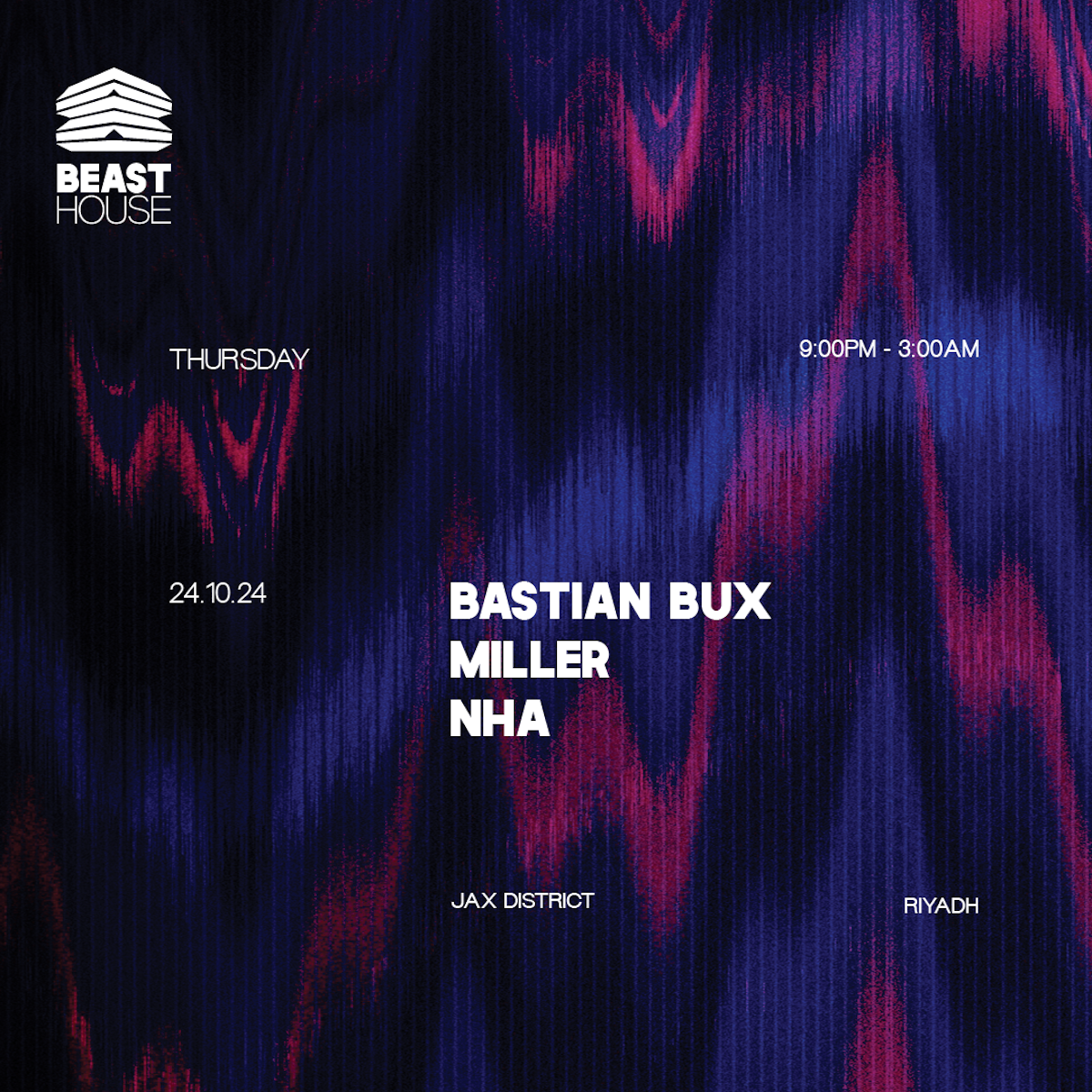 Beast House (Oct 24) - Lineup, Venues & Tickets | NOFOMO