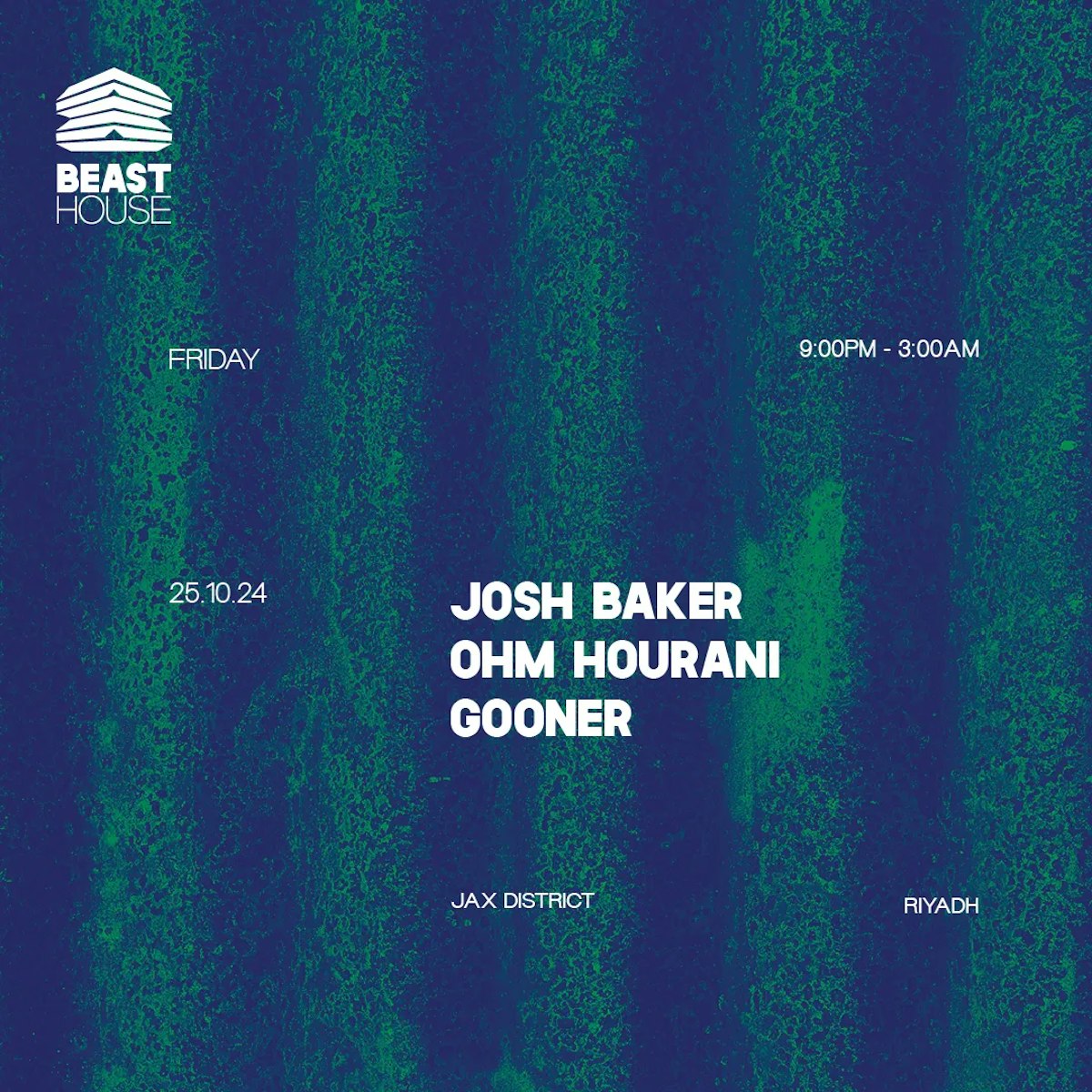 Beast House (Oct 25) - Lineup, Venues & Tickets | NOFOMO