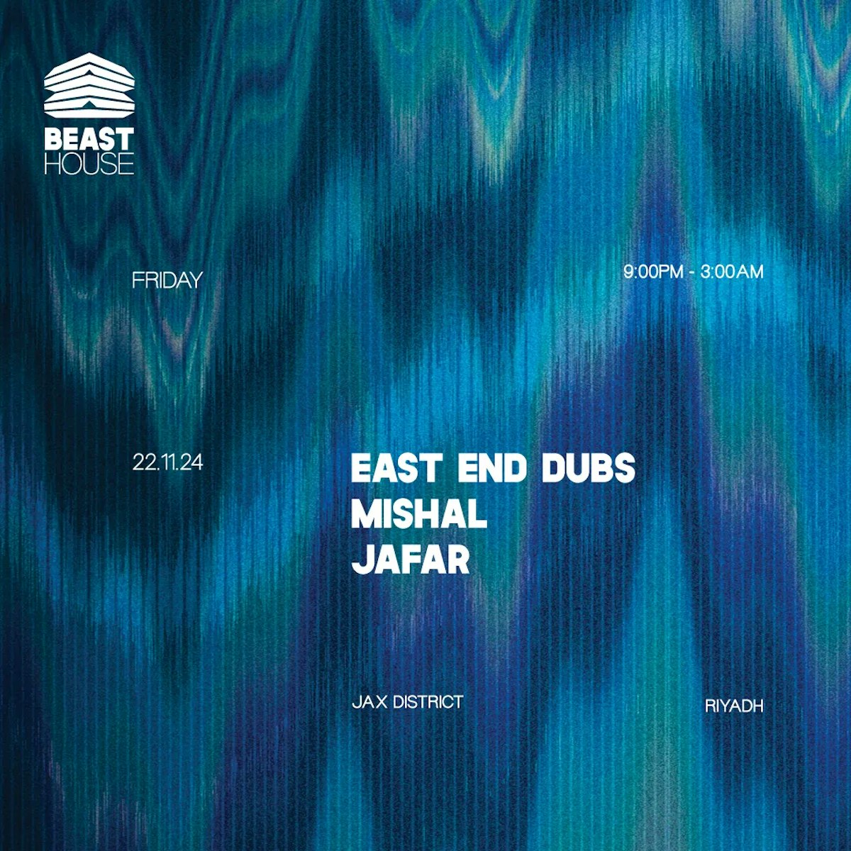 Beast House (Nov 22) - Lineup, Venues & Tickets | NOFOMO