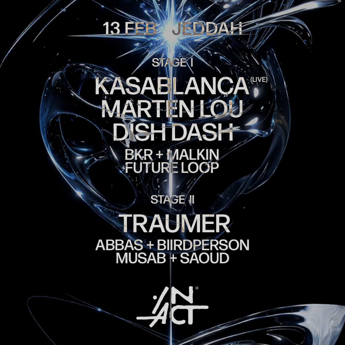 IN ACT - Kasablanca, Marten Lou, Traumer & Dish Dash