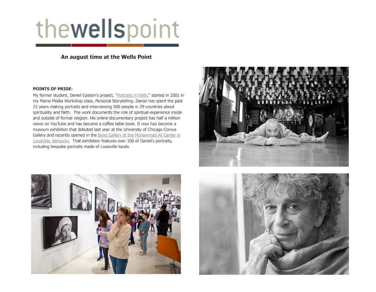 The Wells Point Features Portraits in Faith