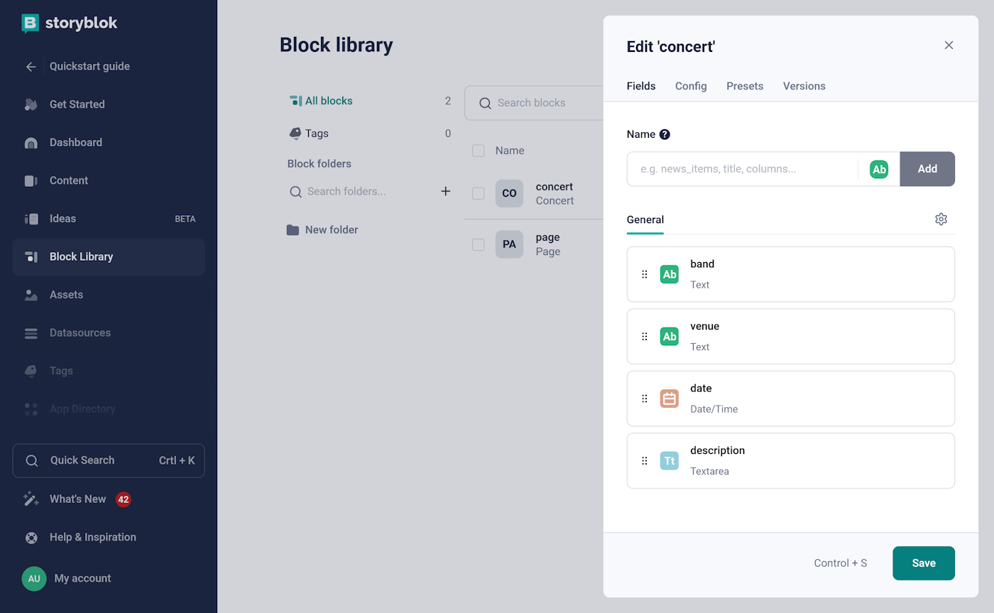 Storyblok & Next.js quickstart guide