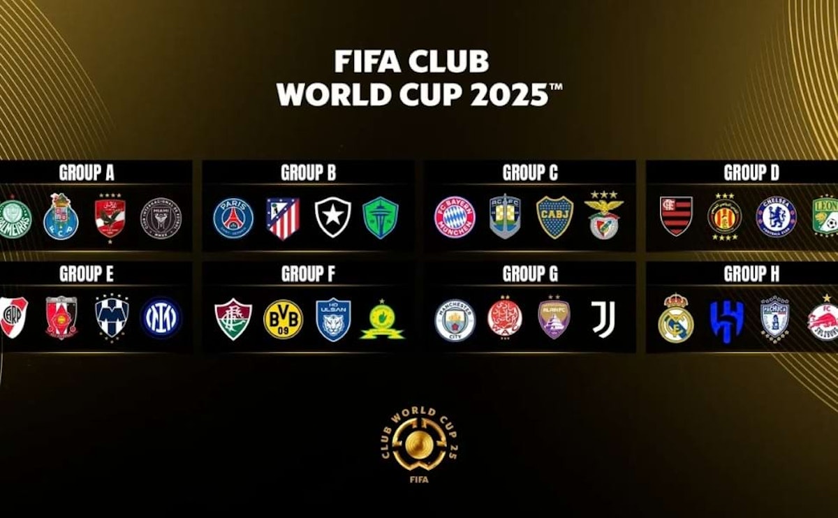 Tabela de jogos do Mundial de Clubes 2025: confira