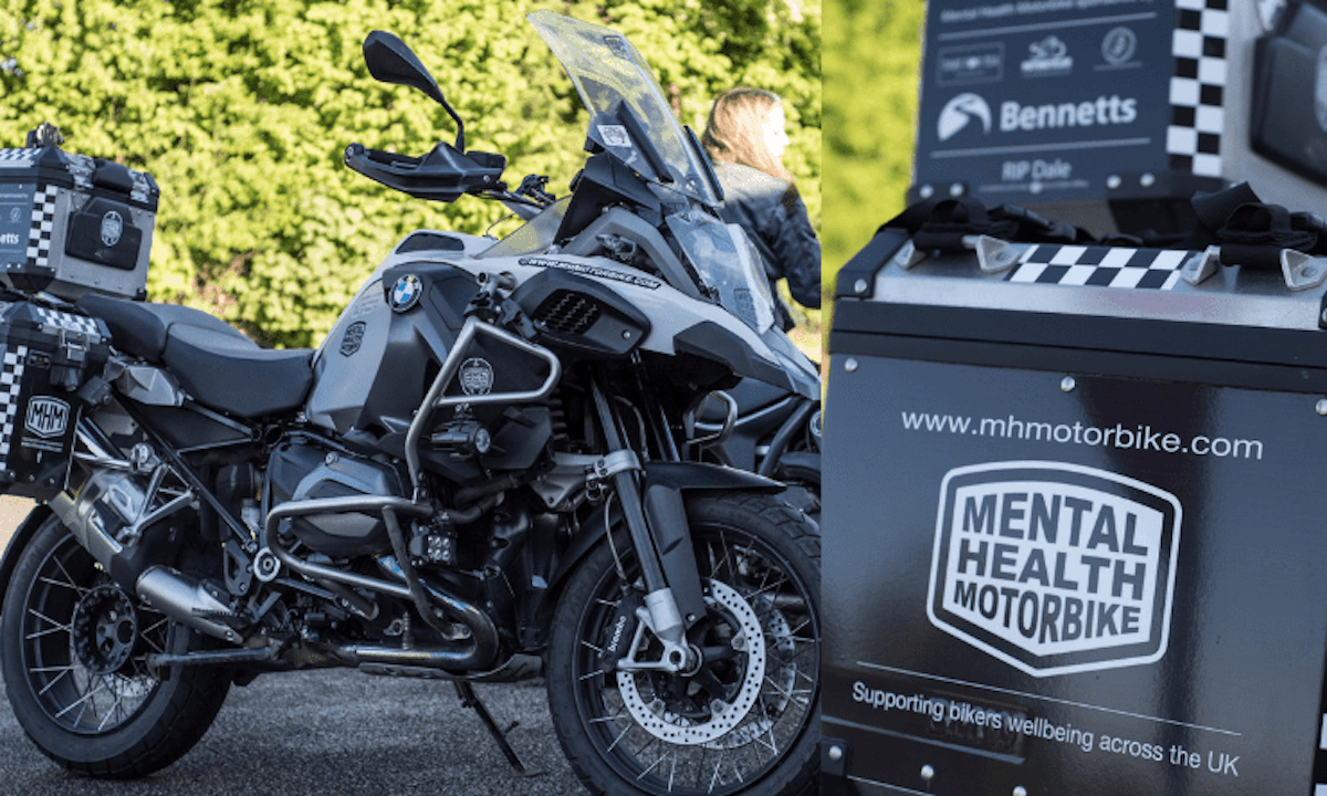 Bennetts Insurance step up support for ‘Mental Health Motorbike’ Charity