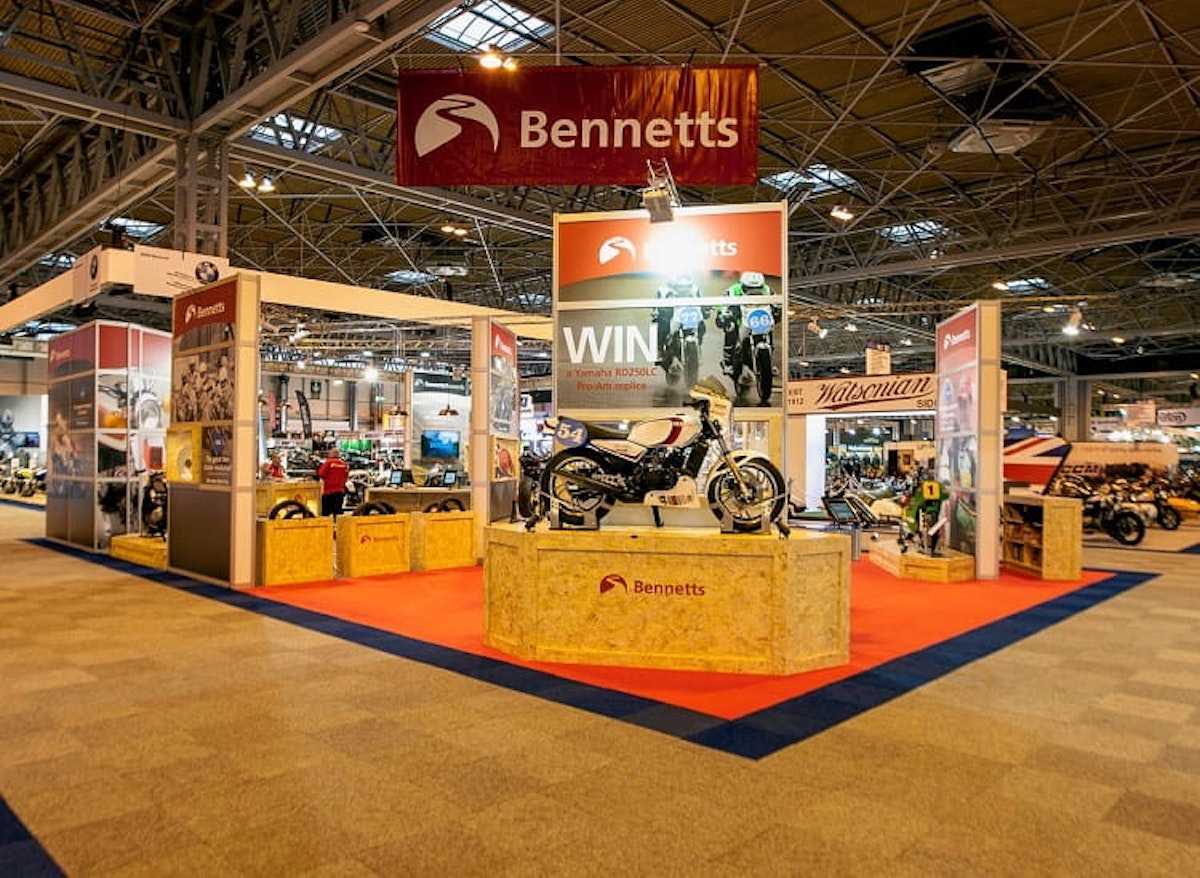Visit Bennetts at the London Motorcycle Show