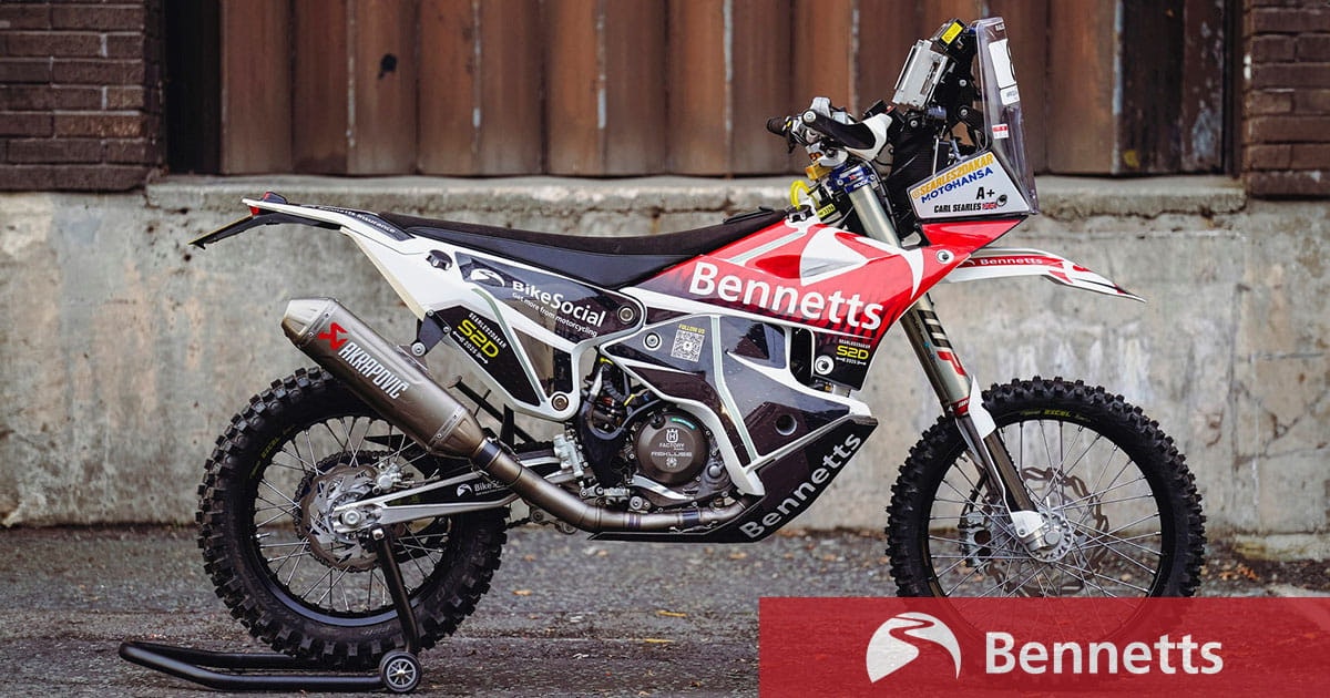 Bennetts reveal special Motorcycle Live Show livery | Searles2Dakar