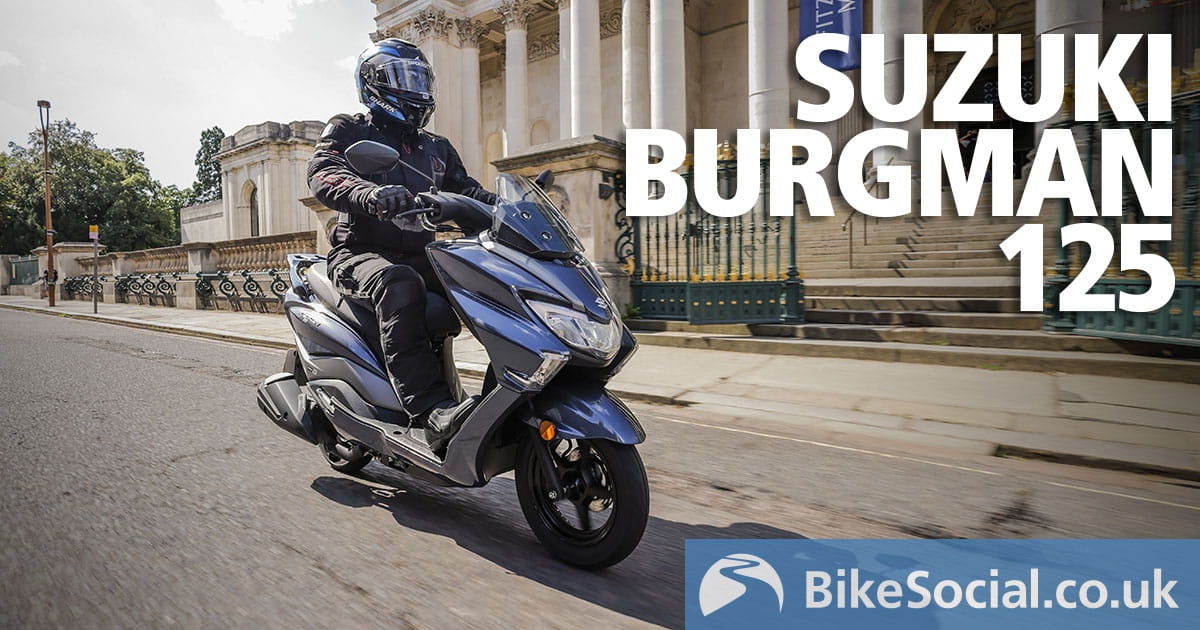 Suzuki Burgman 125 Scooter (2023) – Review