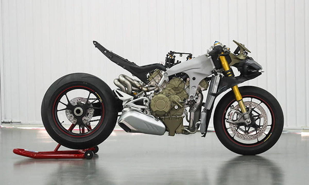 Ducati Panigale V4 engine secrets revealed