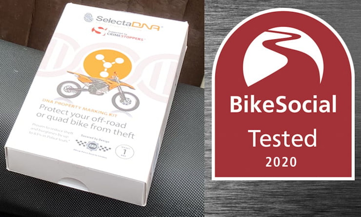 Tested: SelectaDNA off-road and quad bike security marking kit review