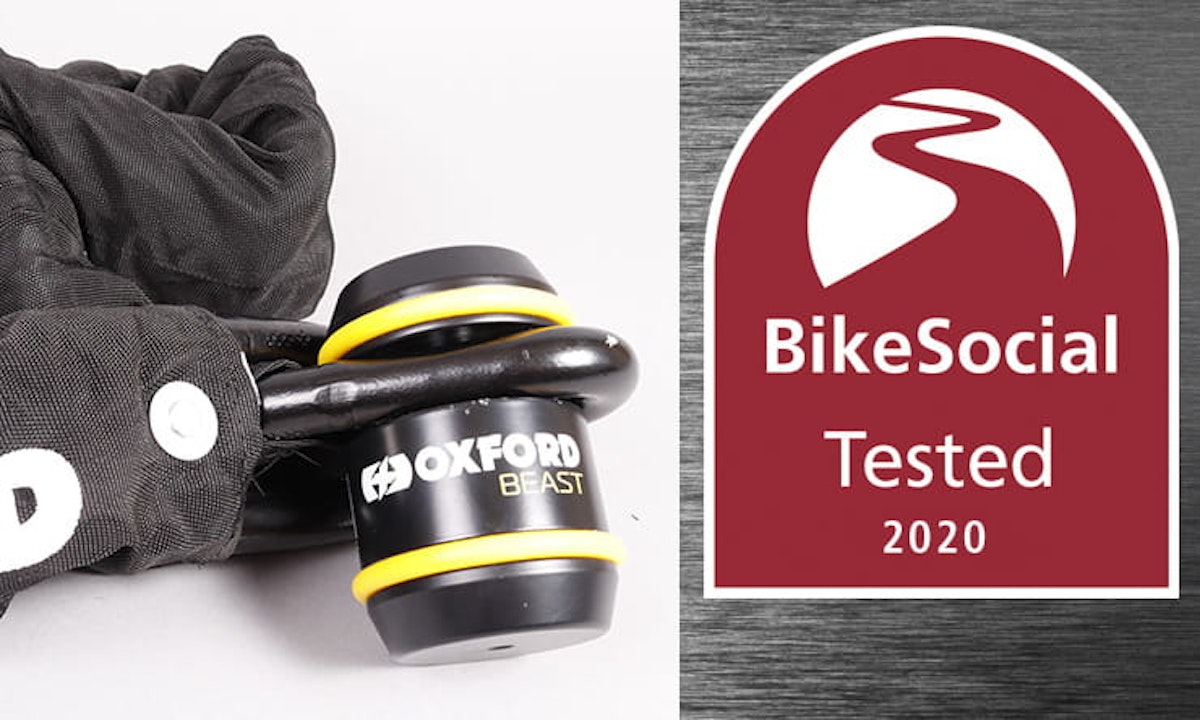 Tested: Oxford Beast 22mm chain and lock review