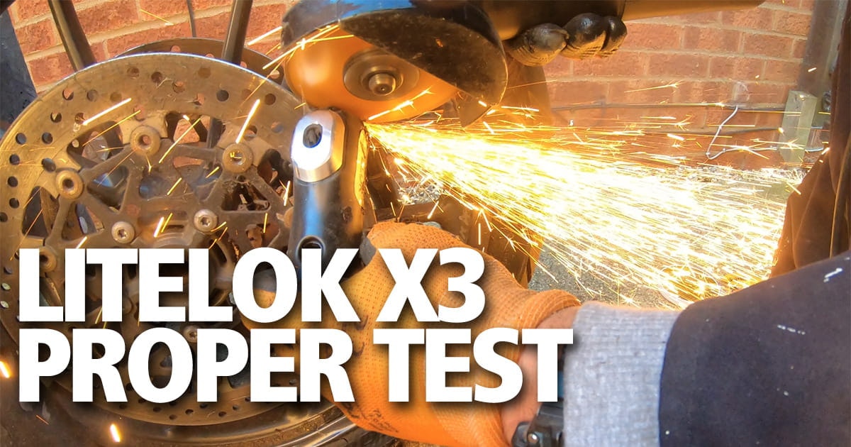 Litelok X3 review | Angle-grinder resistant D-lock tested
