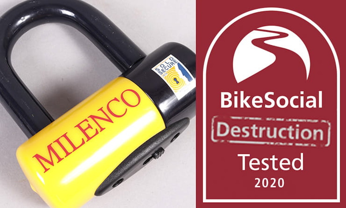 Tested: Milenco Dundrod+ U-lock disc lock review