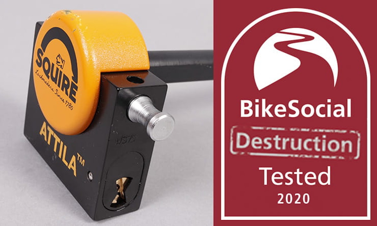 Tested: Squire Attila motorcycle disc lock review
