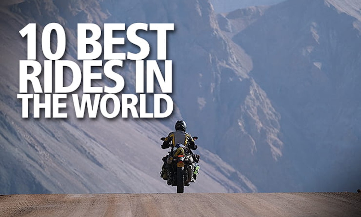 Top 10 motorcycle rides/routes in the world | + Download maps