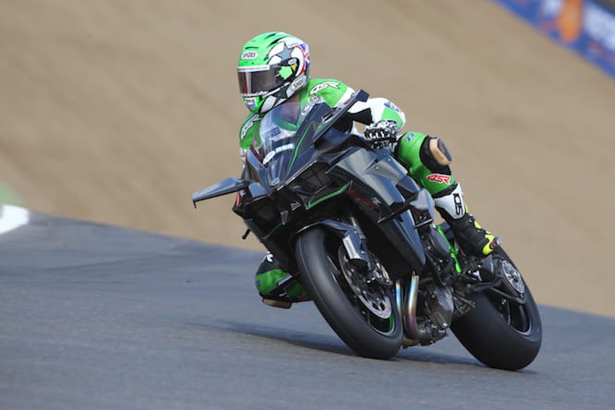 Ellison on Kawasaki H2R: 'It feels like it wants to pull your arms out'