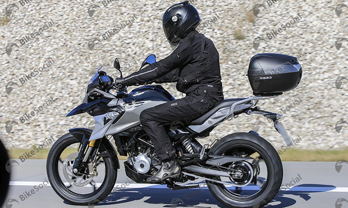 BMW Mini GS Adventure bike Spotted!