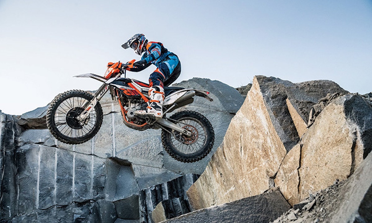 Official: New 4-stroke KTM Freeride 250 F | EICMA 2017