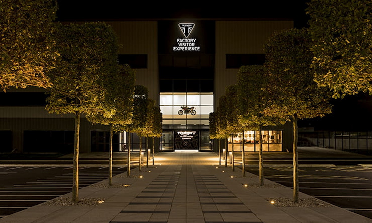 New biker café opens at Triumph factory