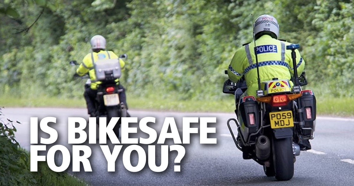 What is BikeSafe advanced motorcycle training?