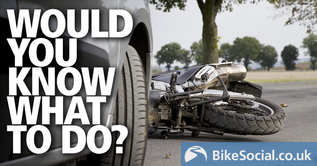 Sign up to a FREE Biker Down course today and save a life!