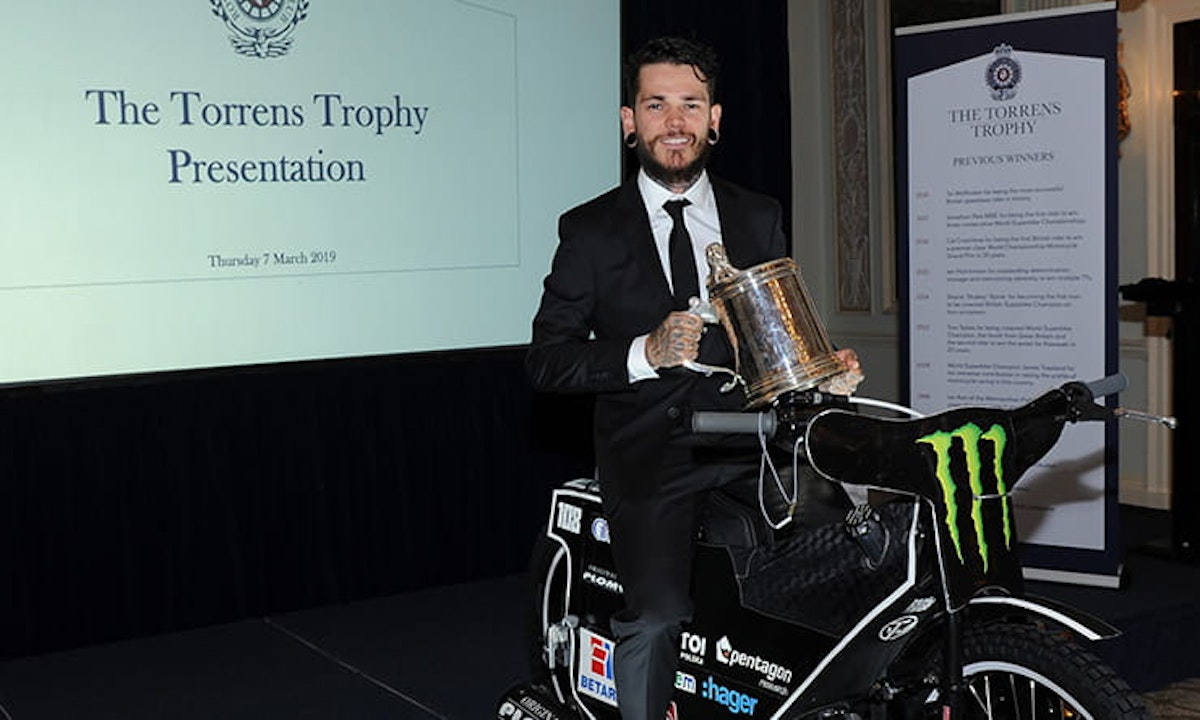Tai Woffinden awarded prestigious Torrens Trophy | BikeSocial