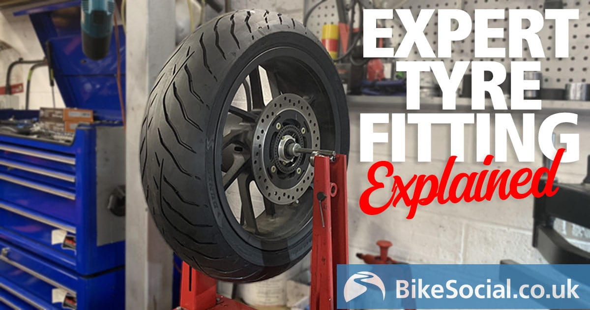 Expert motorcycle tyre fitting advice