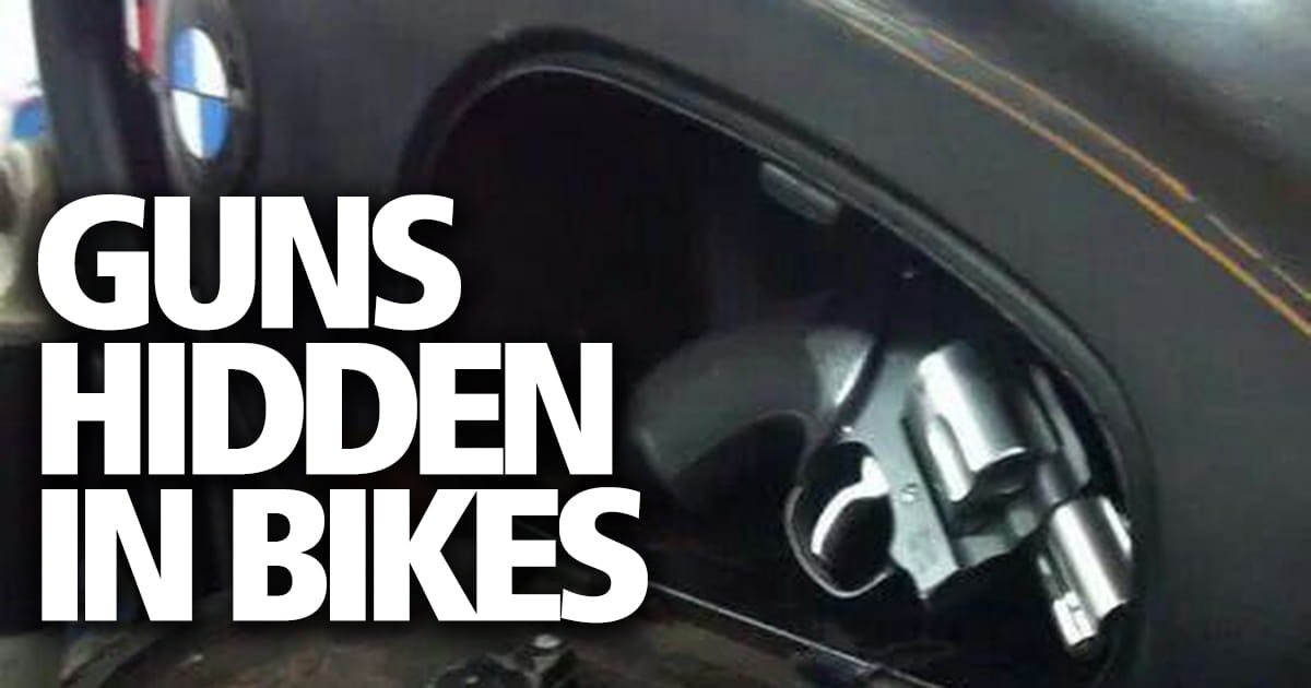 Delays expected for travellers after weapons found hidden in motorcycles