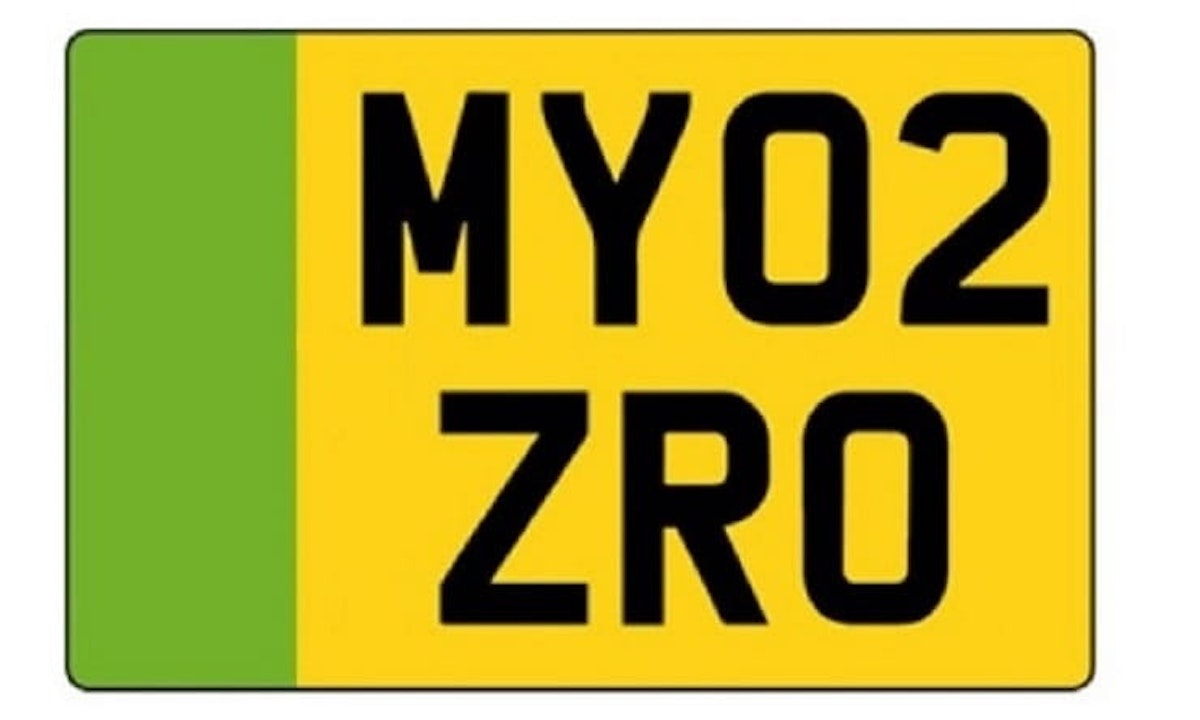Green number plates for zero-emissions vehicles | Full details