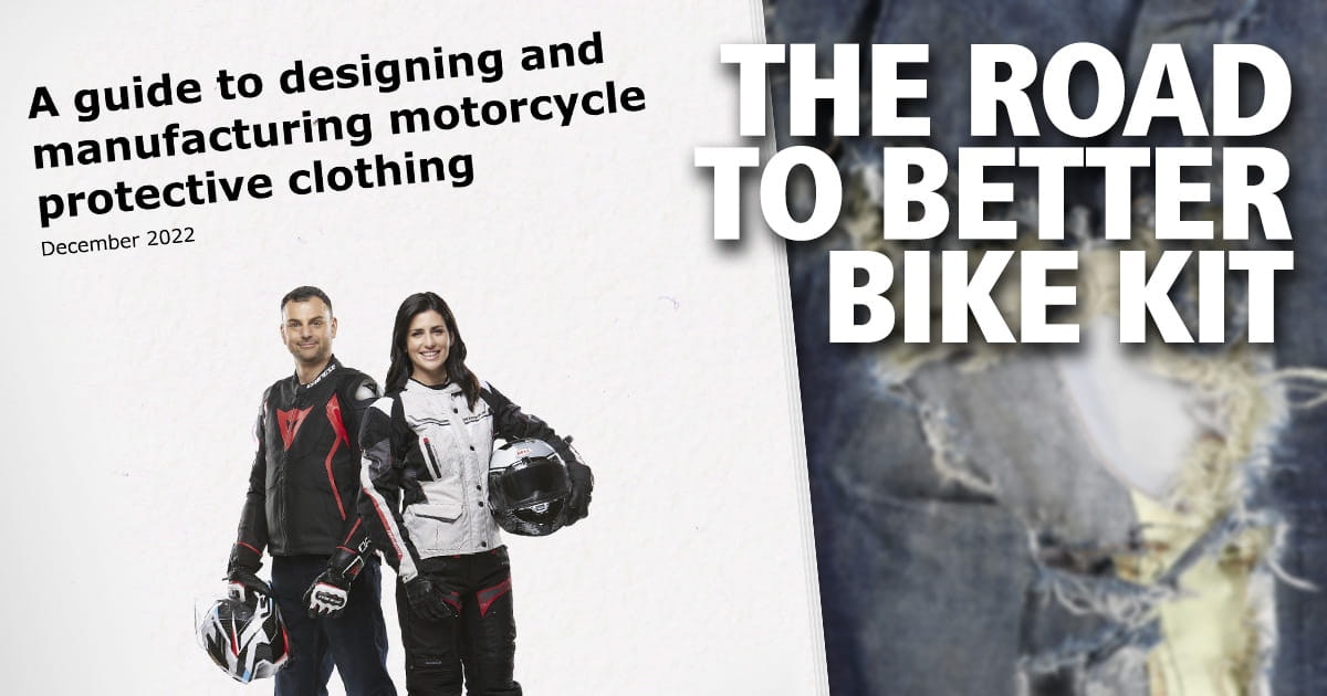 How to make safer motorcycle clothing