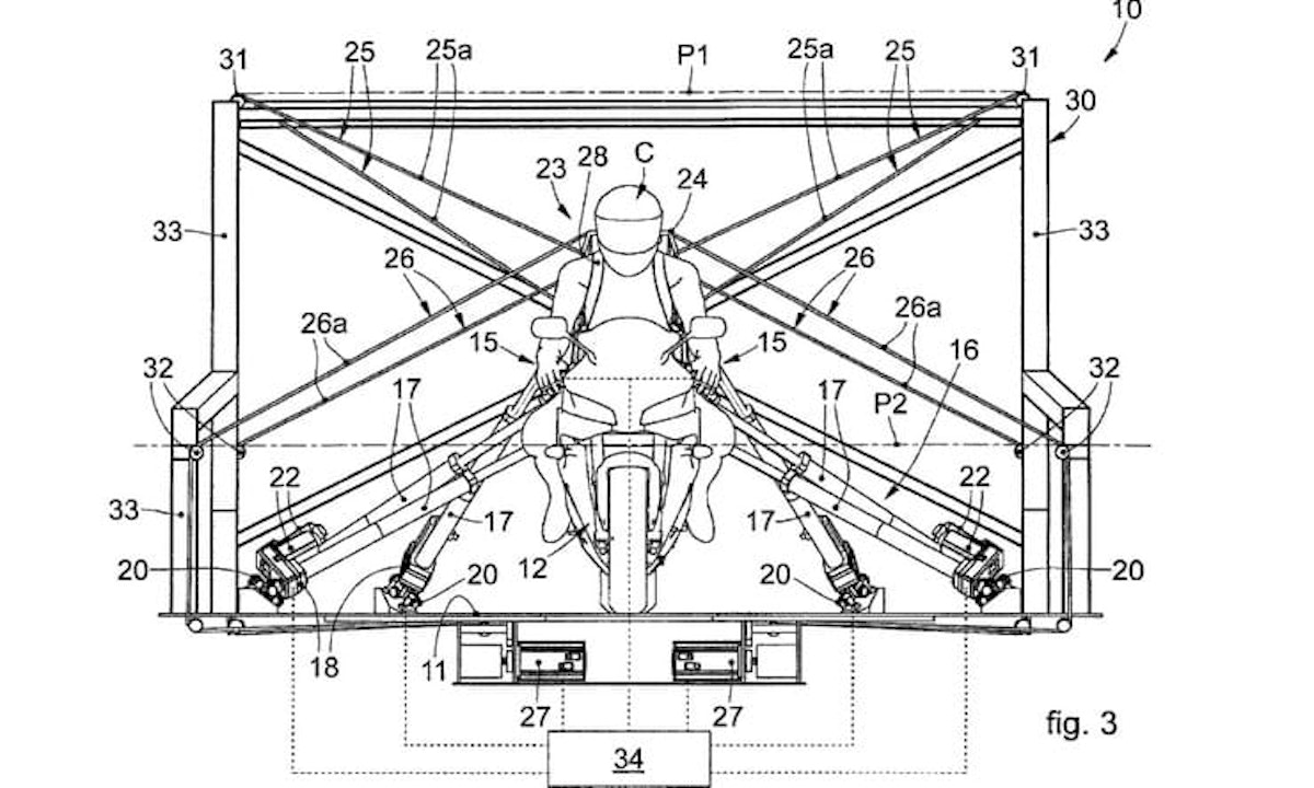 The most extreme motorcycle simulator yet