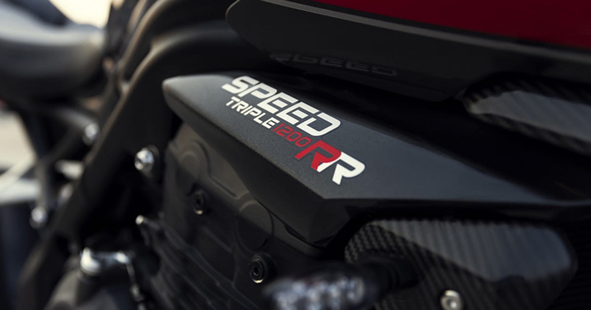 Triumph Speed Triple Logo Triumph Introduces 2025 Speed Triple 1200 RS