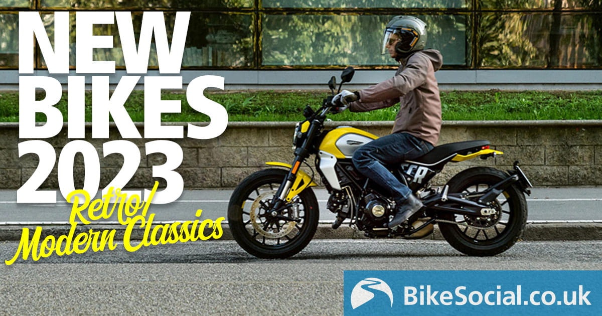 New 2023 Modern Classic, Retro and Cruiser Motorcycles