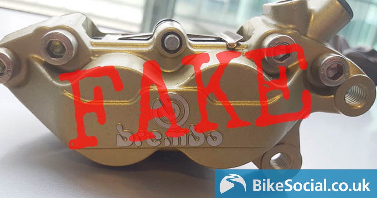Beware of fake motorcycle parts and kit