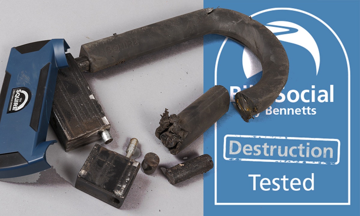 Squire Stronghold D16 MAX review | Angle-grinder-resistant D-lock tested