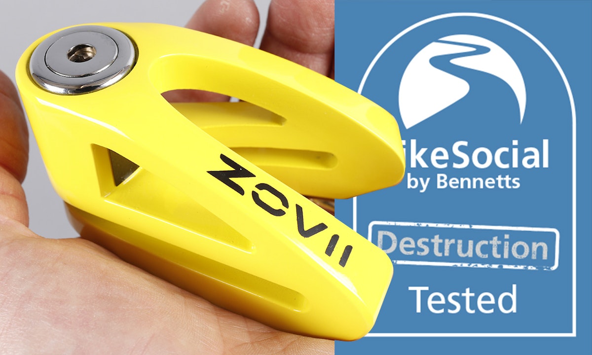 Zovii ZV10 review | Budget motorcycle disc lock tested