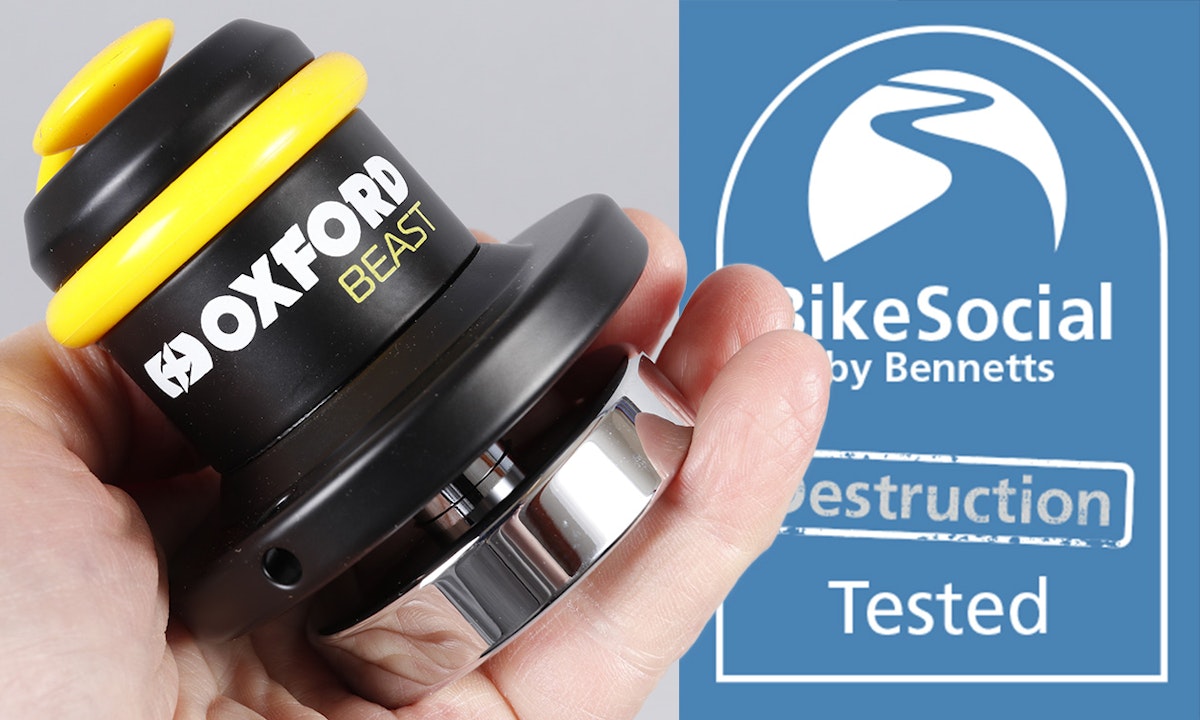 Oxford Beast disc lock review | Diamond-rated motorcycle security