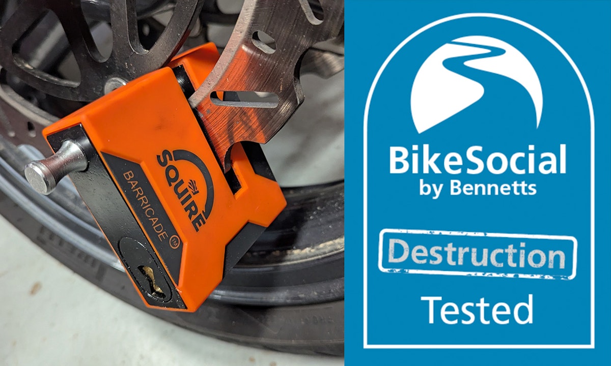 Squire Barricade review | A tough and effective motorcycle disc lock