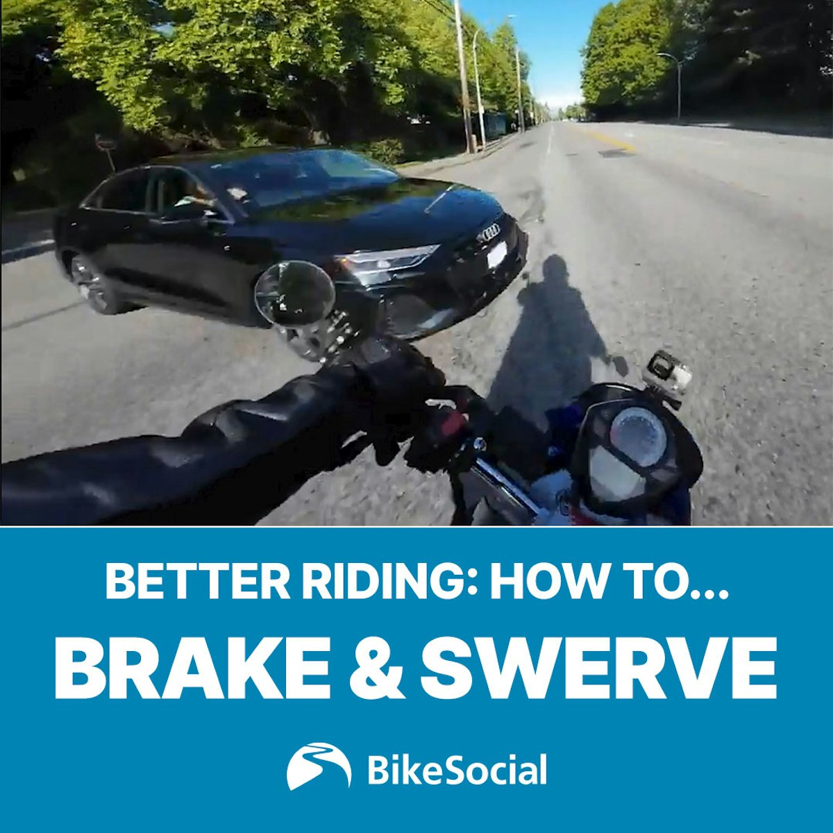 Better Riding Advice: hazard avoidance – how to brake and swerve