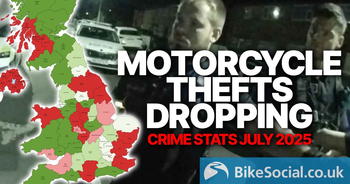 WARNING: Is YOUR area seeing an increase in motorcycle theft?