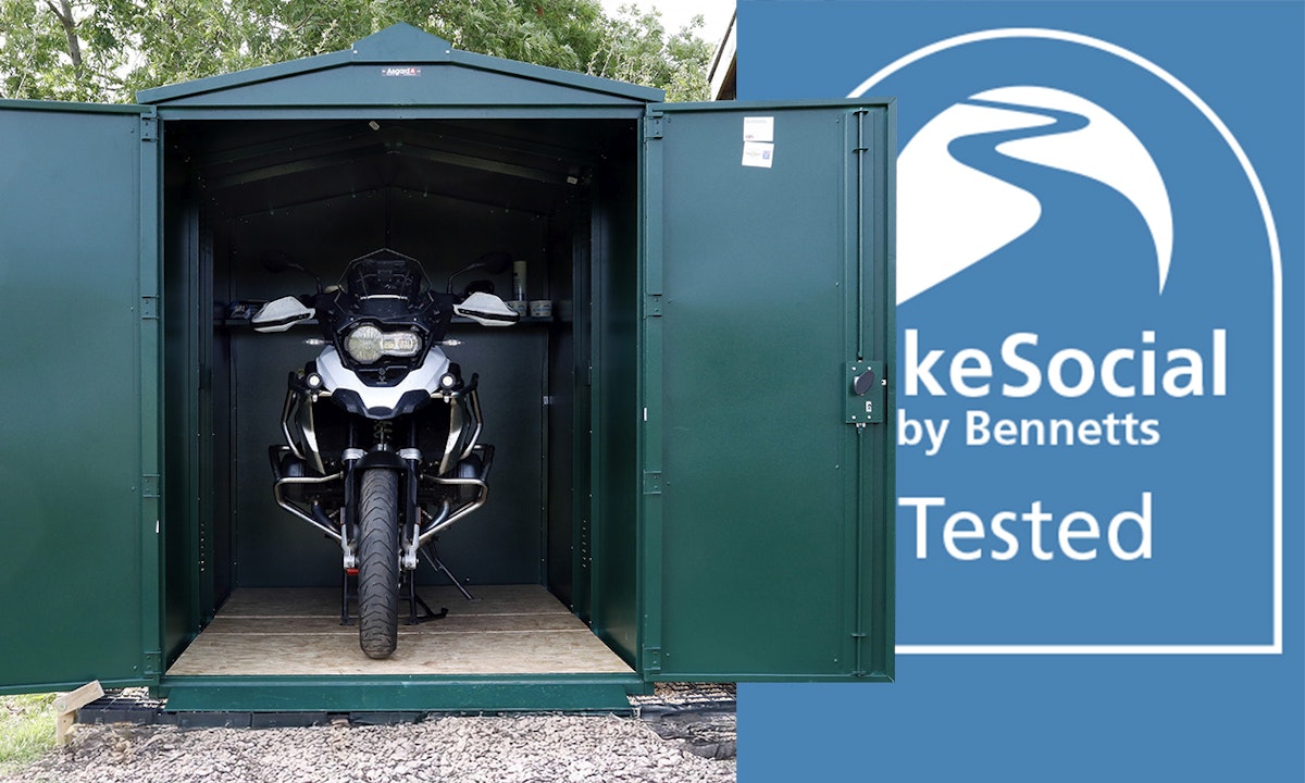 Asgard motorcycle shed review | Secure metal storage tested