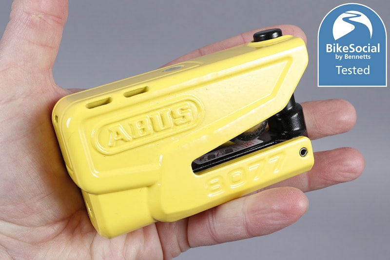 Abus 8077 2.0 Granit Detecto XPlus review | Alarmed disc lock