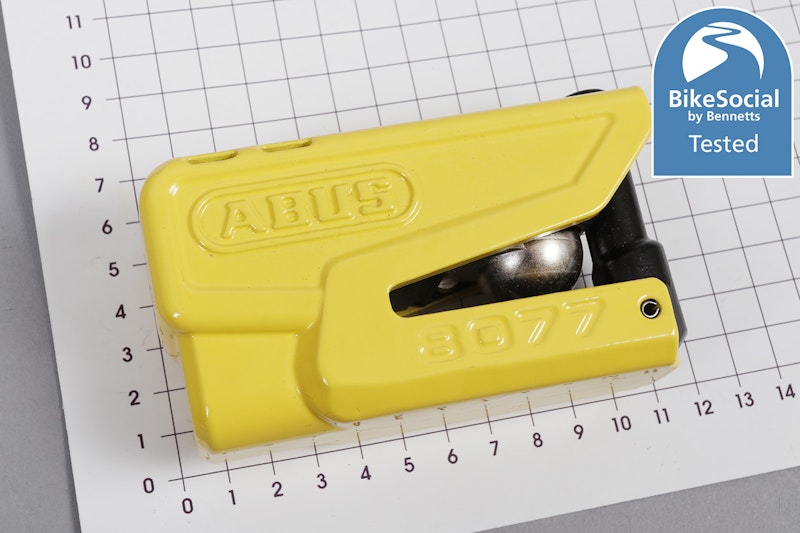 Abus 8077 2.0 Granit Detecto XPlus review | Alarmed disc lock
