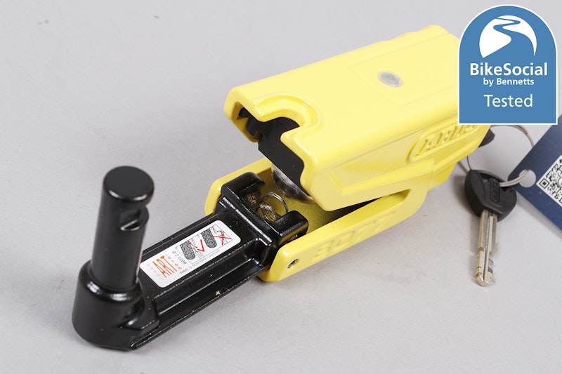 Abus 8077 2.0 Granit Detecto XPlus review | Alarmed disc lock