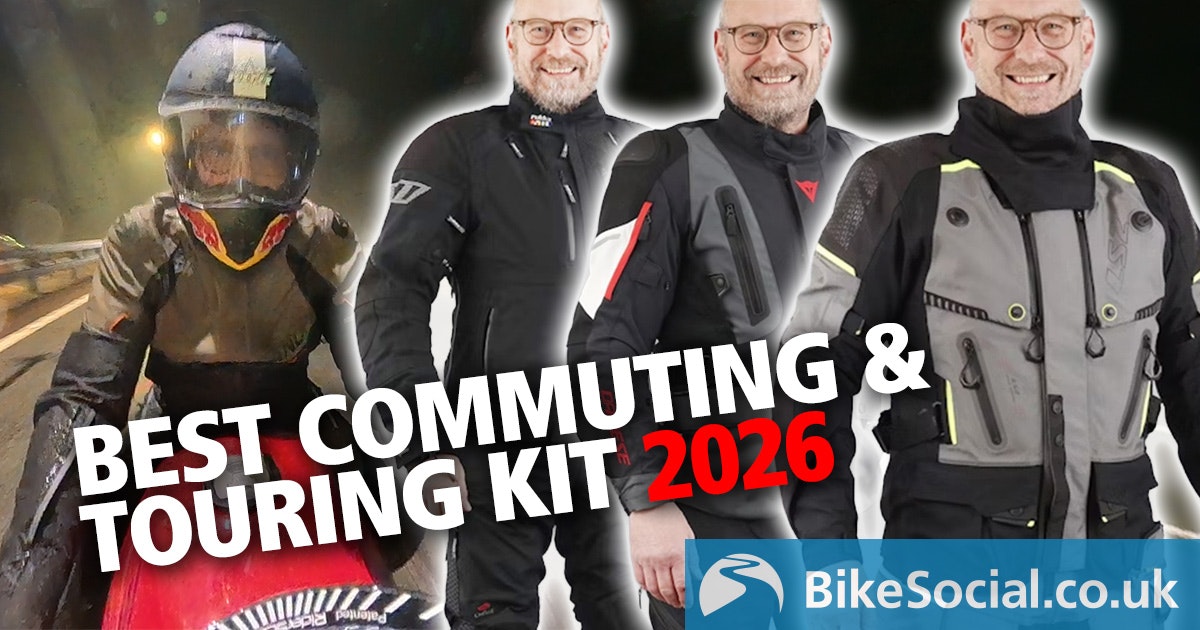 Best commuting & touring motorcycle kit in 2026 | Waterproof textiles