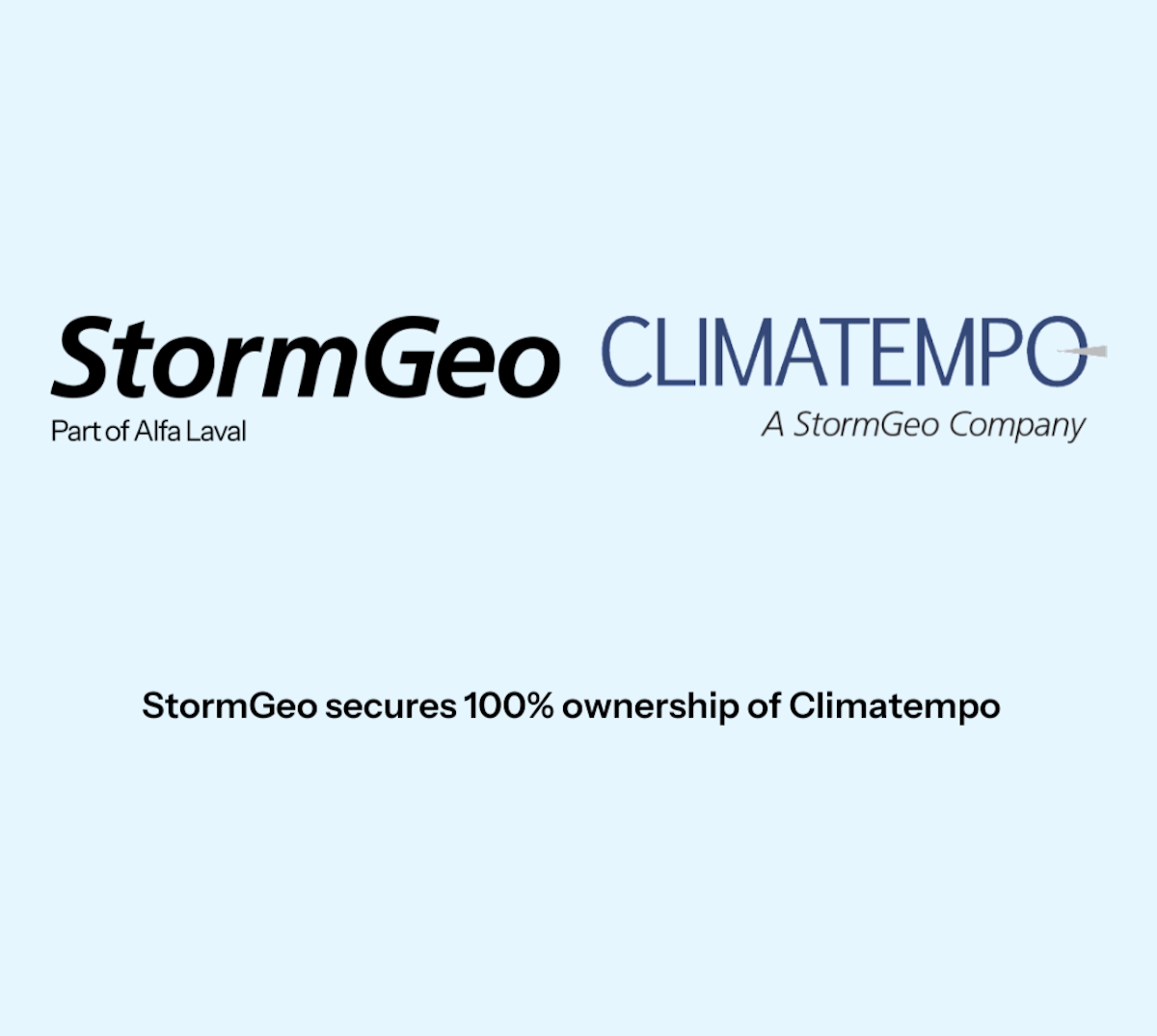 StormGeo secures 100% ownership of Climatempo – StormGeo
