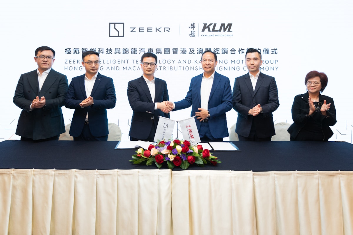 Kam Lung Motor Group Becomes Importer and Dealer of ZEEKR in Hong Kong ...