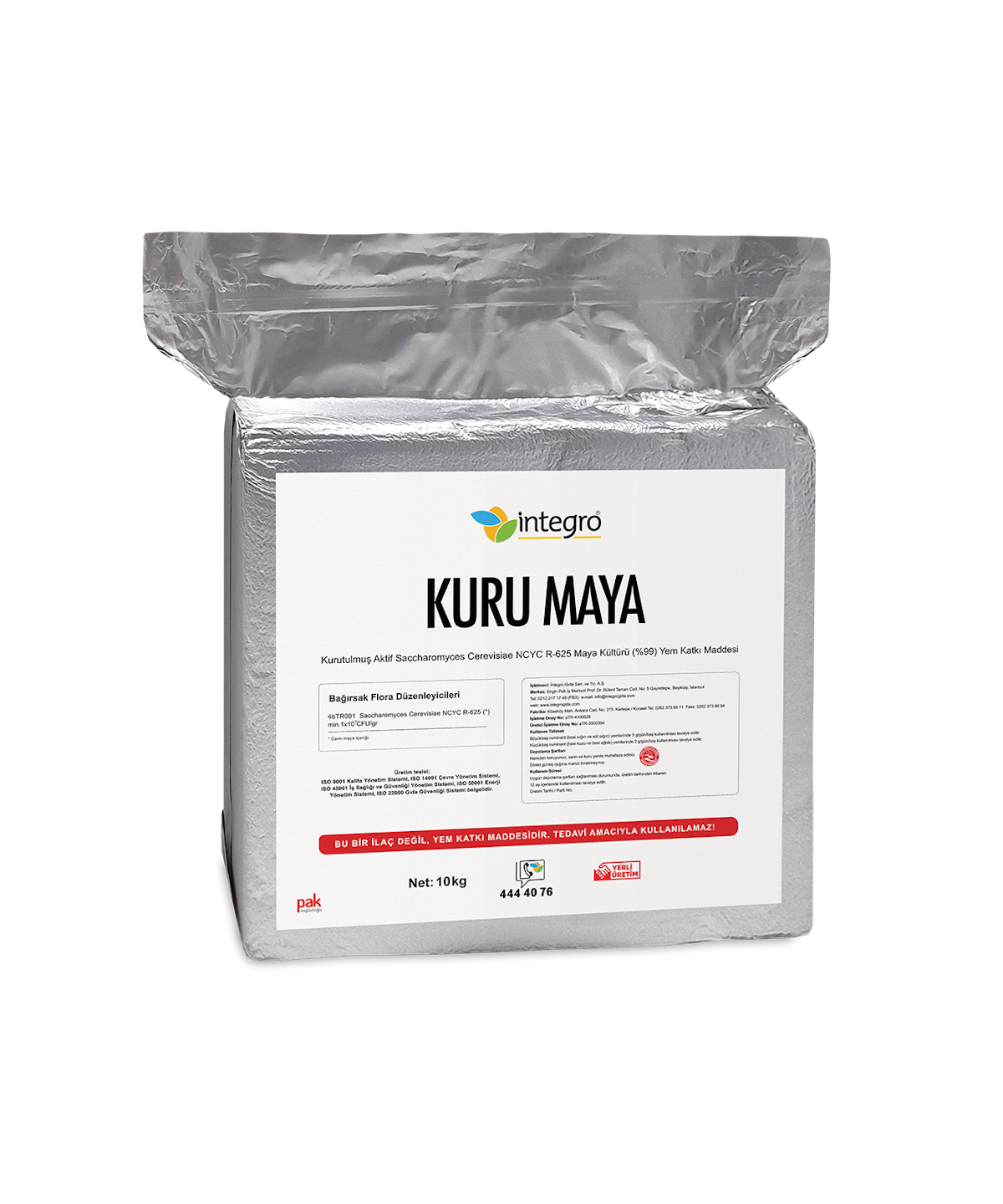 Kuru Maya: Sindirim Destekleyici | İntegro— İntegro