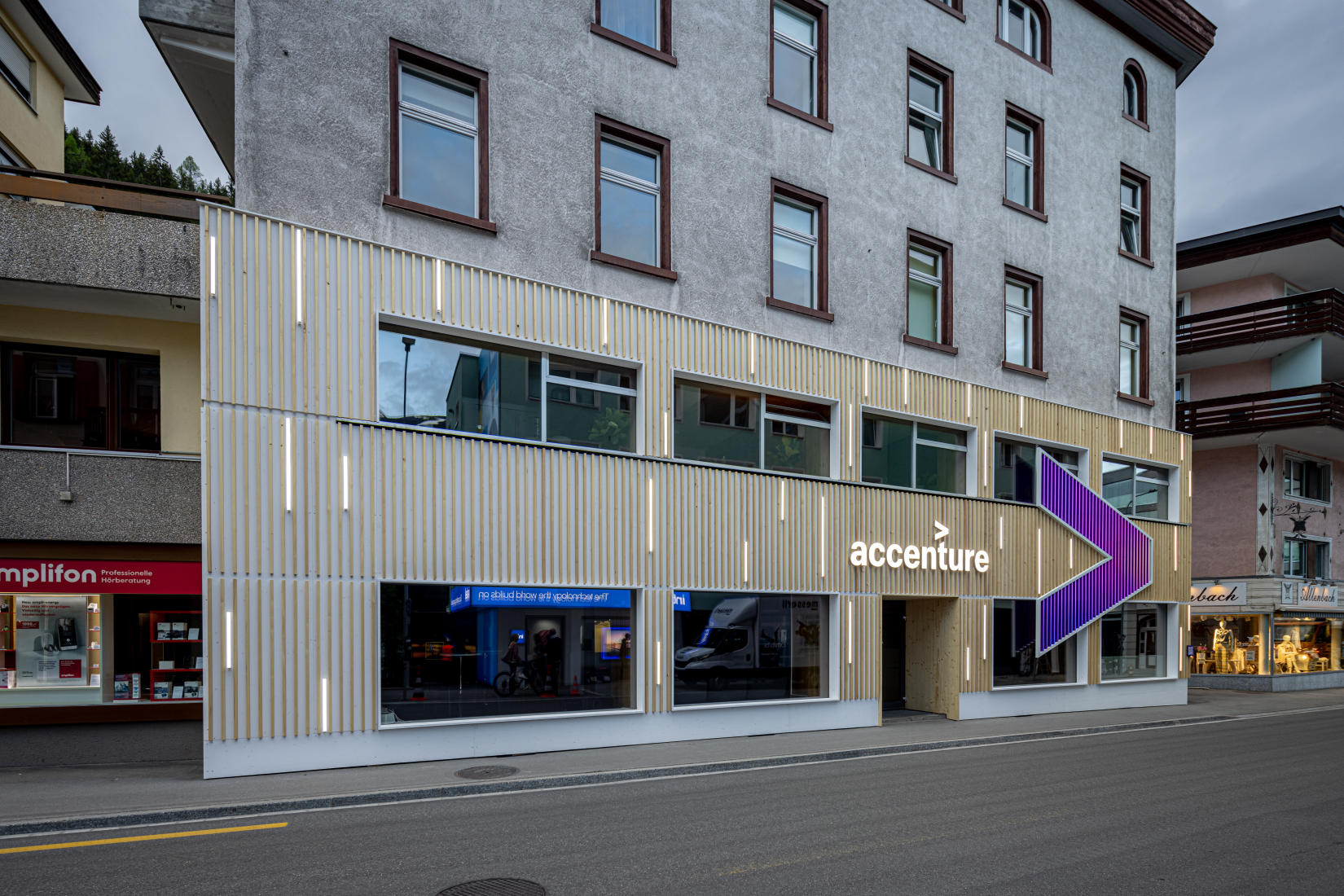 Markenpräsentation – Accenture-Pavillon am WEF | Ruba